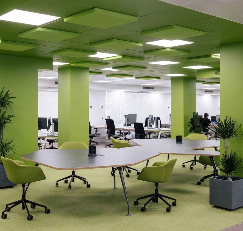 FOAM BASIC REGULAR Ceiling panels By ECOcero