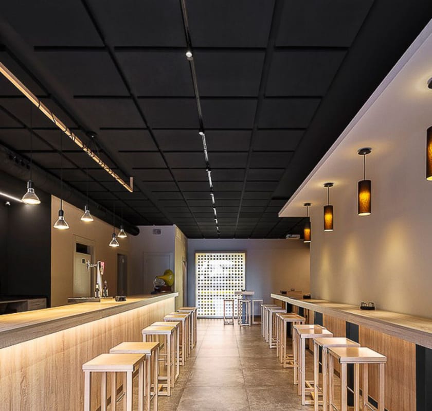 FOAM BASIC REGULAR Ceiling panels By ECOcero