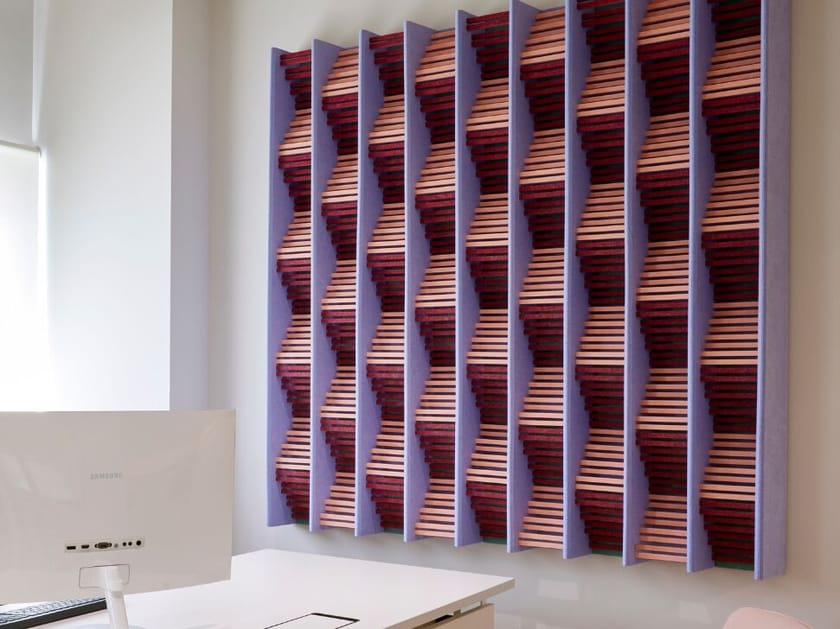 OPTICAL ILLUSION Acoustic panel By ECOcero