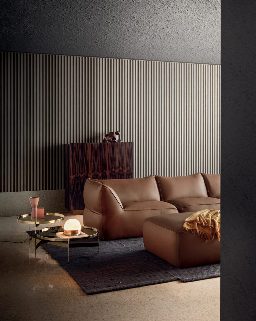 EDEN | Leather sofa By PIANCA