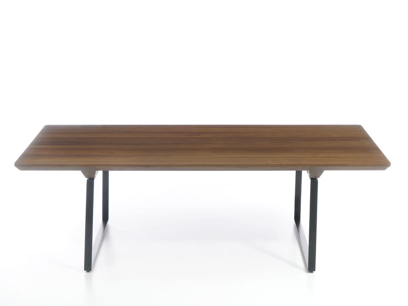 EDGE Rectangular dining table By ENNE | design Christophe Pillet
