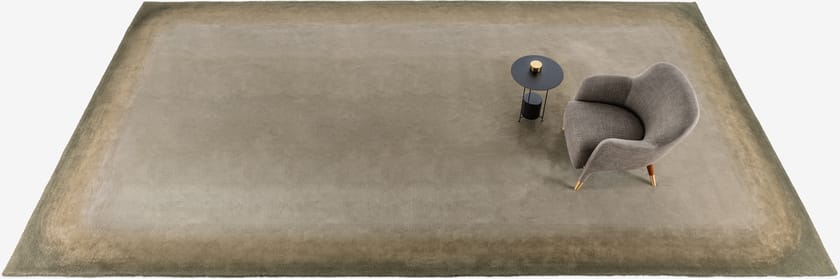 Wool and linen rug EDGE By Molteni & C. design Nicola Gallizia