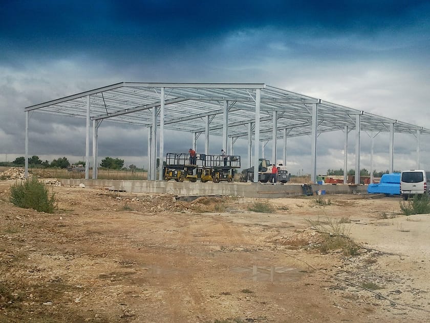 Estructura reticular espacial EDILIZIA INDUSTRIALE By Scaffsystem