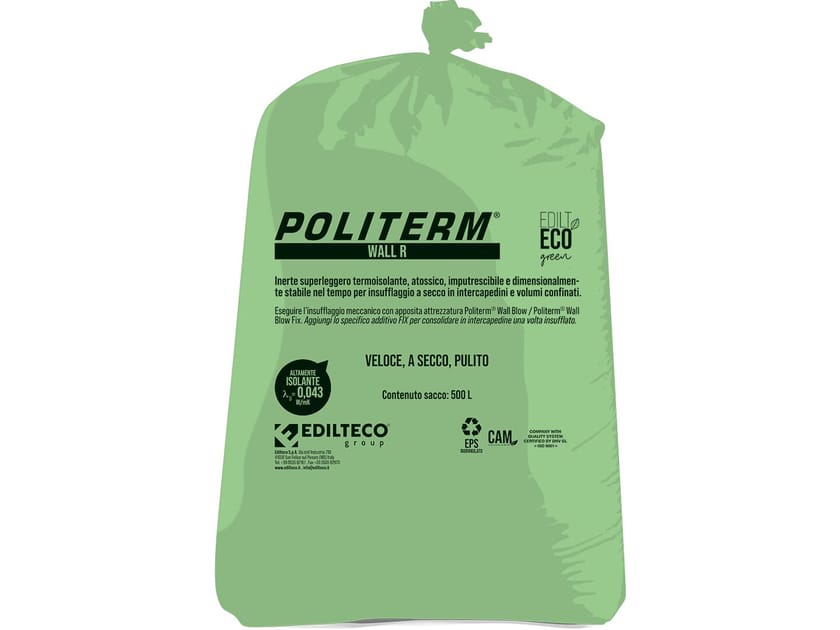 POLITERM® WALL R Loose polymer insulation By EDILTECO Group