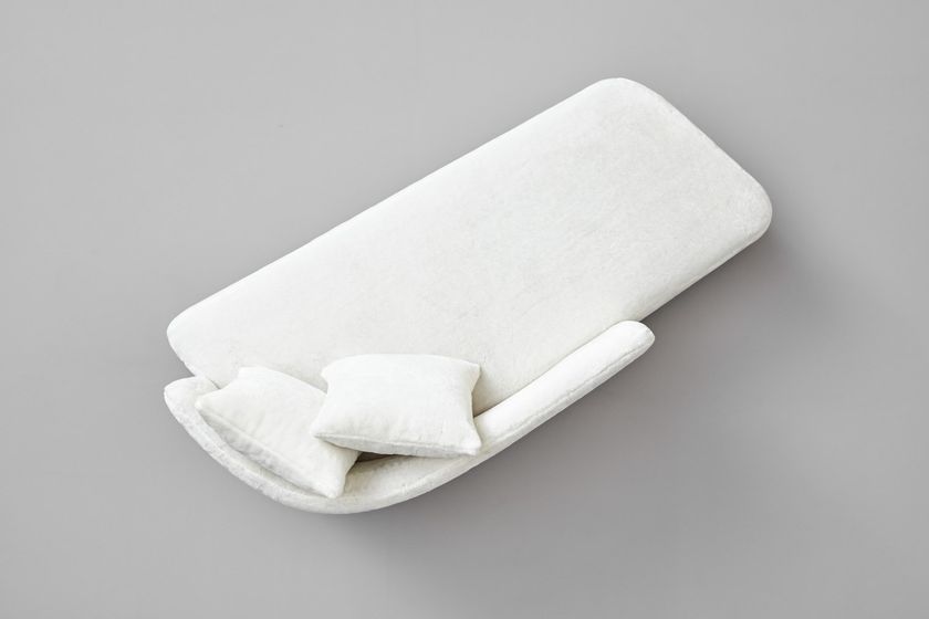Upholstered fabric day bed EDITH By Missana design Pepe Albargues