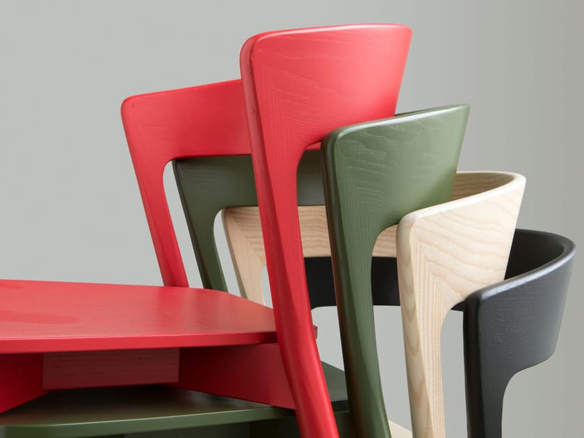 EDITH | Stackable chair By TrabA' design Massimo Broglio