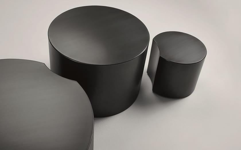 Mesa de centro baixa de bronze para sala de estar EDON By Promemoria ...