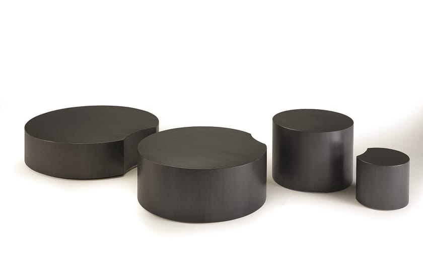 Mesa de centro baixa de bronze para sala de estar EDON By Promemoria ...