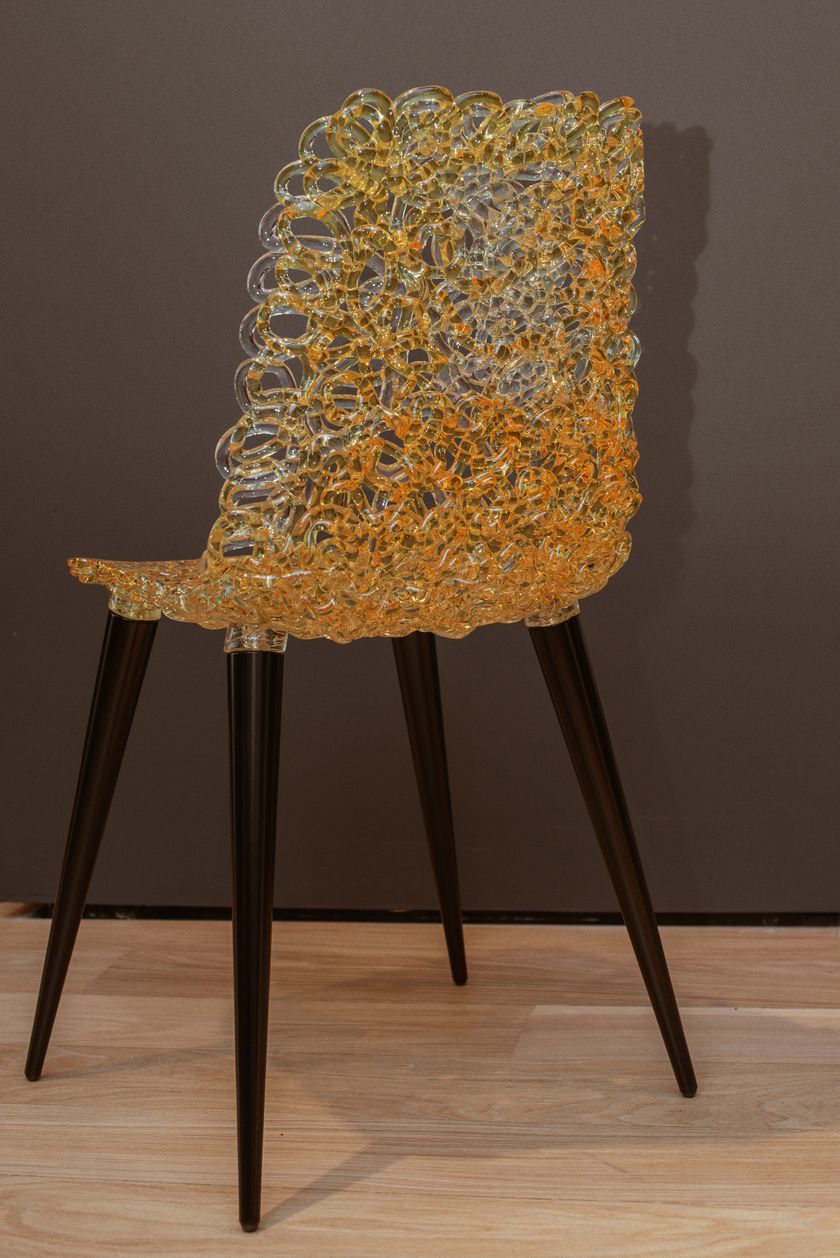 EDRA - GINA Polycarbonate chair By In Stock | design Jacopo Foggini