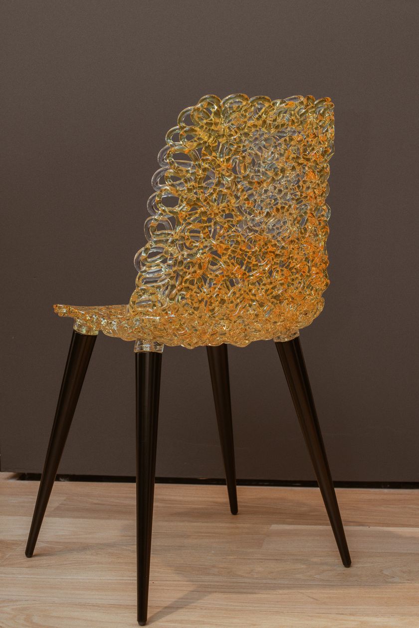 EDRA - GINA Polycarbonate chair By In Stock | design Jacopo Foggini