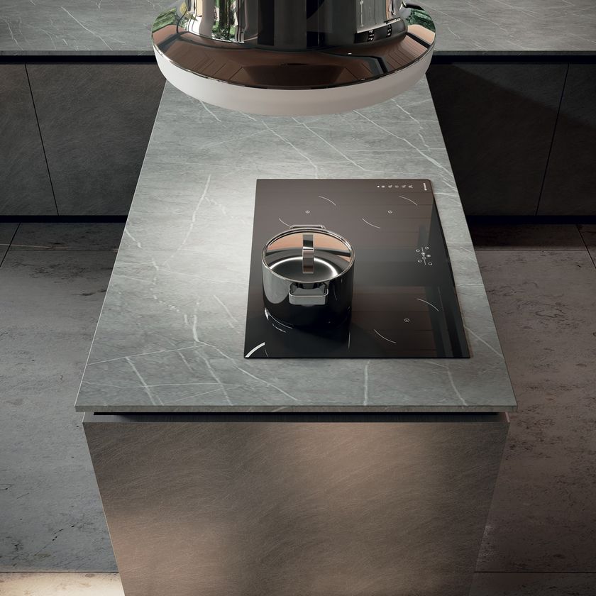 Kitchen with peninsula EGO LINE By Febal Casa