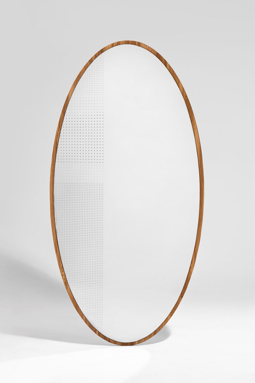 Oval mirror EHO By Nunc design Lea Aviani