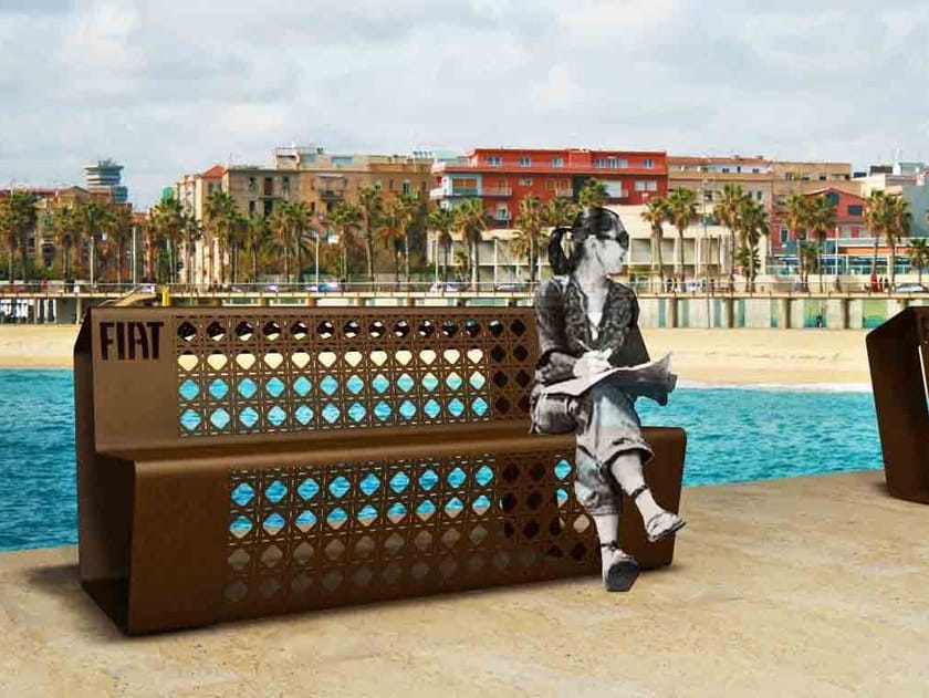 Plate Bench EIFFEL By GARDA DESIGN