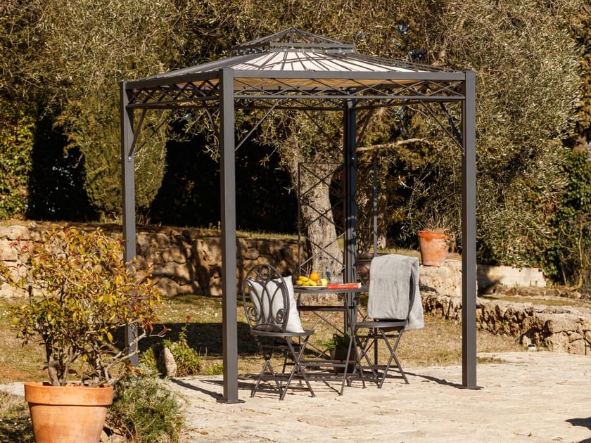 Italian Wrought Iron Gazebo