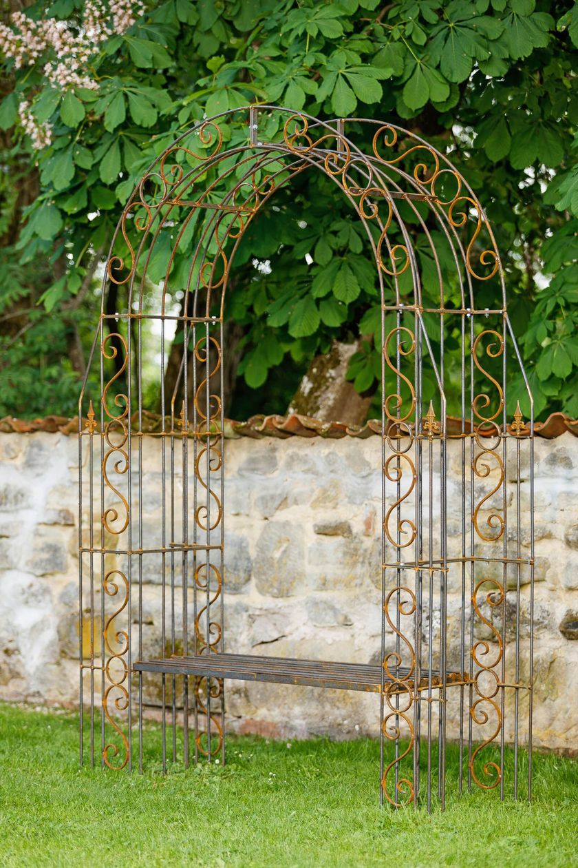 CALABRIA Wrought iron rose arch By ELEO