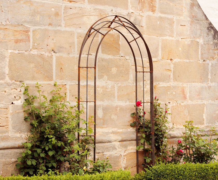MATERA Wrought iron rose arch By ELEO