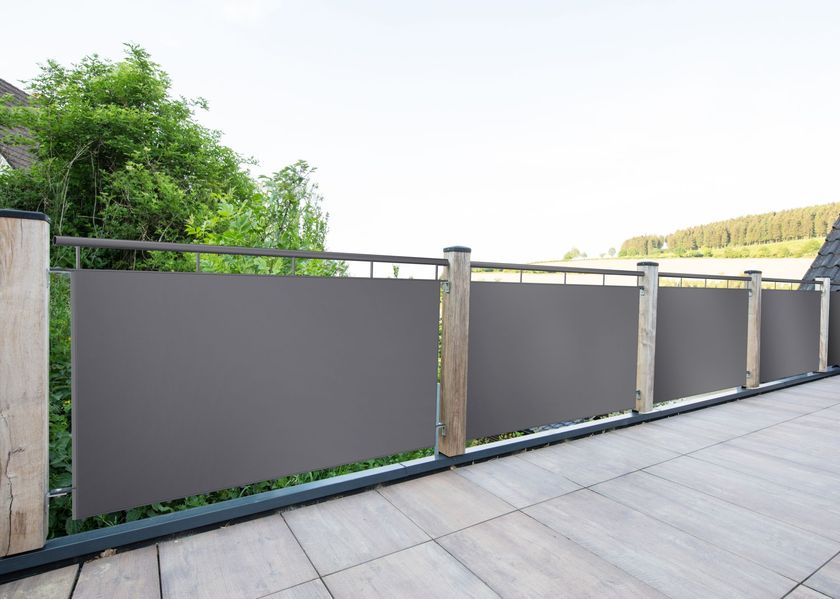 Outdoor railing systems Parapet By ELEO