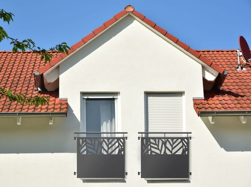 Outdoor railing systems Parapet By ELEO