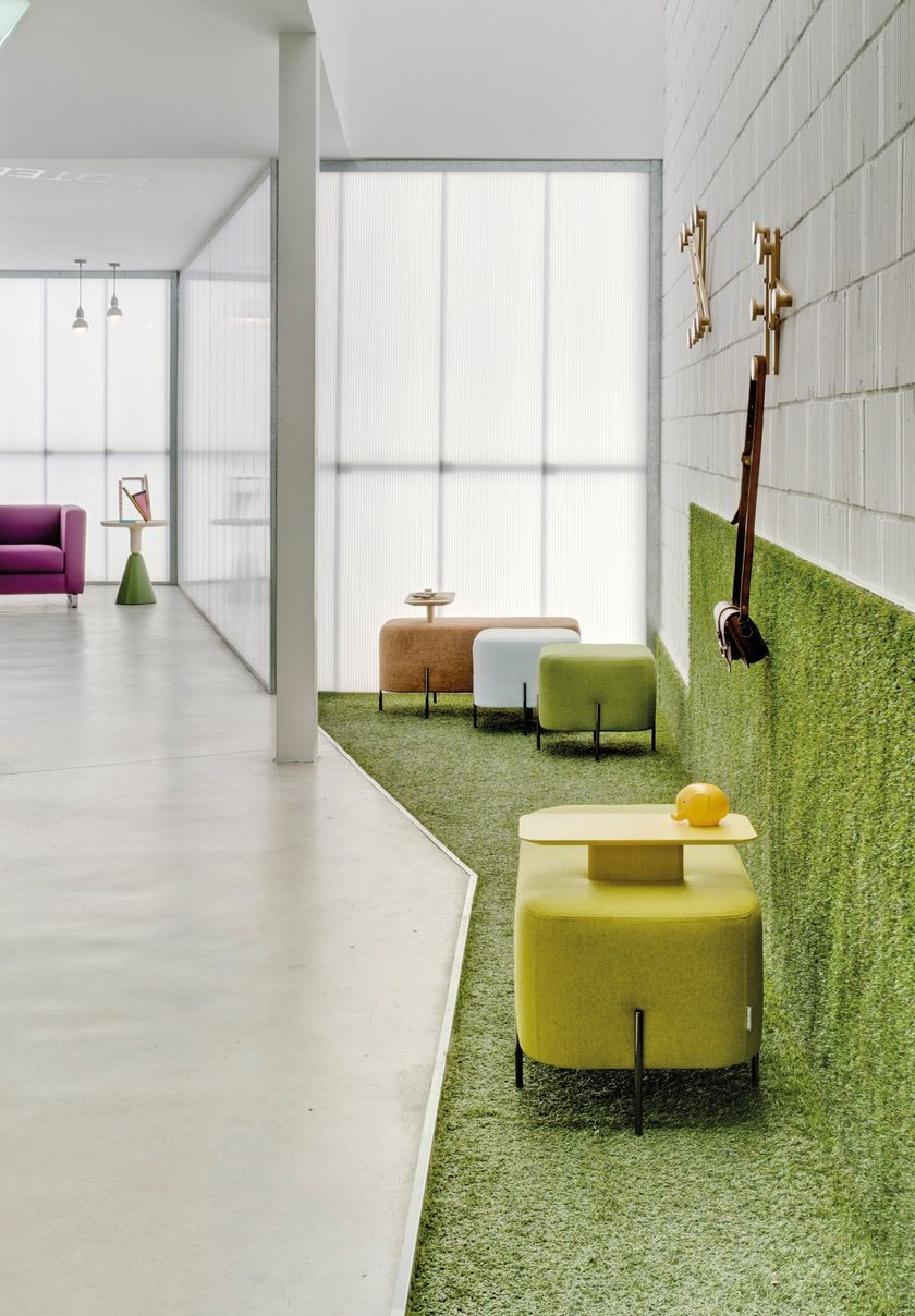 ELEPHANT Modular fabric bench By Sancal | design Nadadora