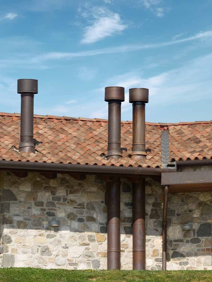 Clay bent roof tile Elite By Vardanega Isidoro
