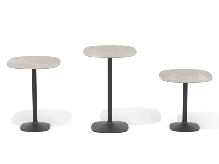 ELLIS Square ceramic high table By Desalto | design Archirivolto ...