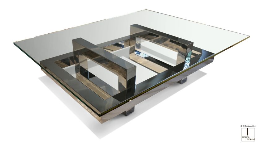 Glass coffee table ELOS By Gonzalo De Salas