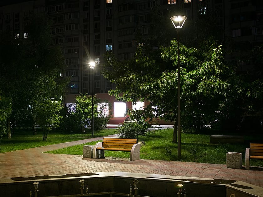 ELYXE Aluminium street lamp By GHM-ECLATEC | design Luc Davy