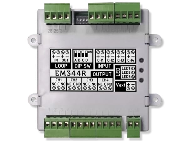 Modulo multi ingressi / uscite EM3xx - INIM ELECTRONICS