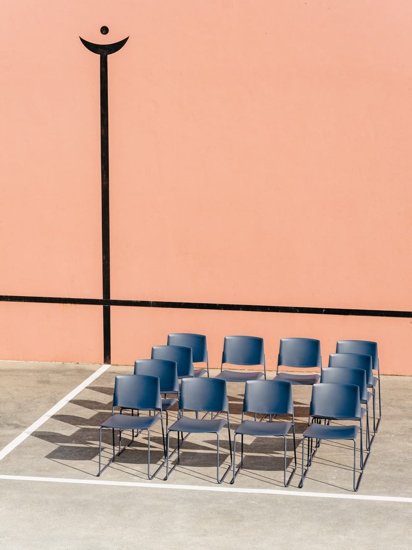 EMA | Sled base chair By ENEA design Lievore Altherr Molina