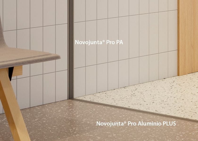 NOVOJUNTA PRO® PA Aluminium vertical joint By EMAC Italia