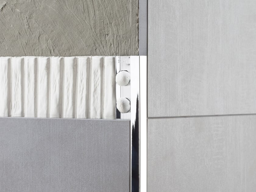 NOVOLISTEL® 3 ACERO INOXIDABLE Decorative stainless steel edge profile ...