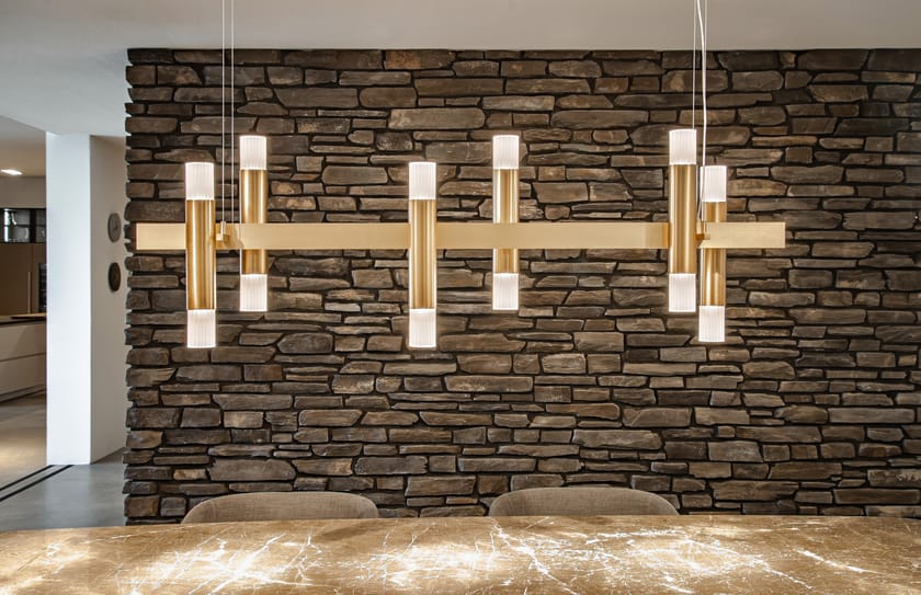 EMBRACE LINEAR H6+6 Pendant lamp By ILFARI | design Renée Ploegmakers