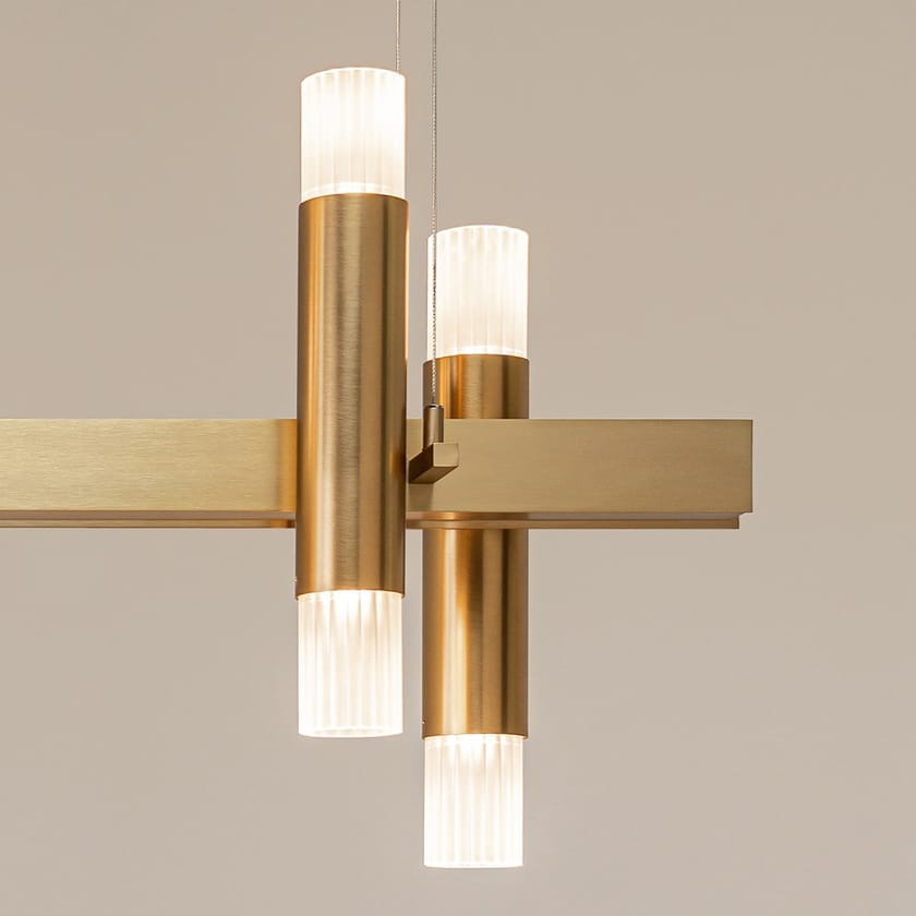 EMBRACE LINEAR H8+8 Pendant lamp By ILFARI | design Renée Ploegmakers