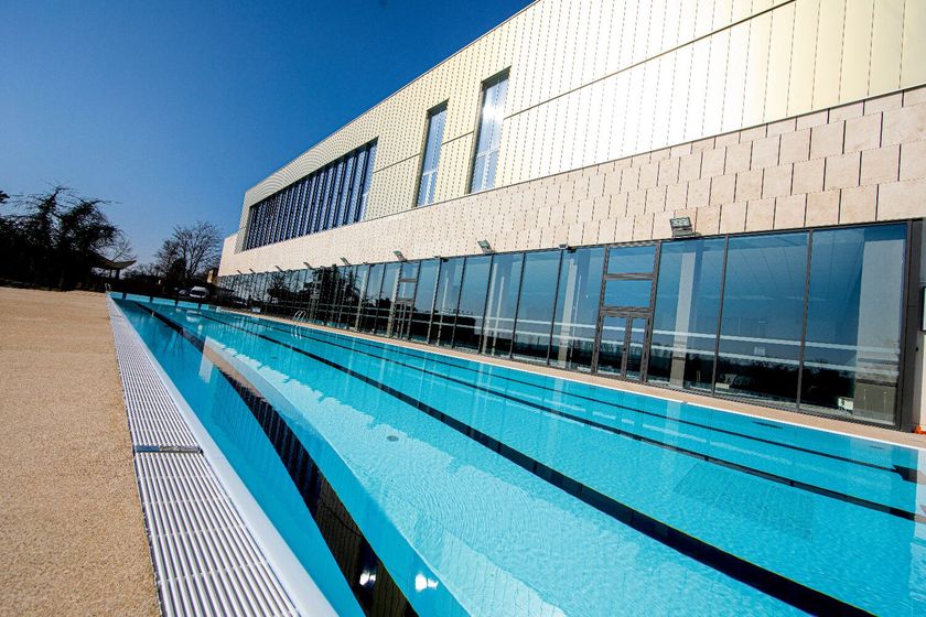 Swimming pool grate Drainage channel and part By EMCO