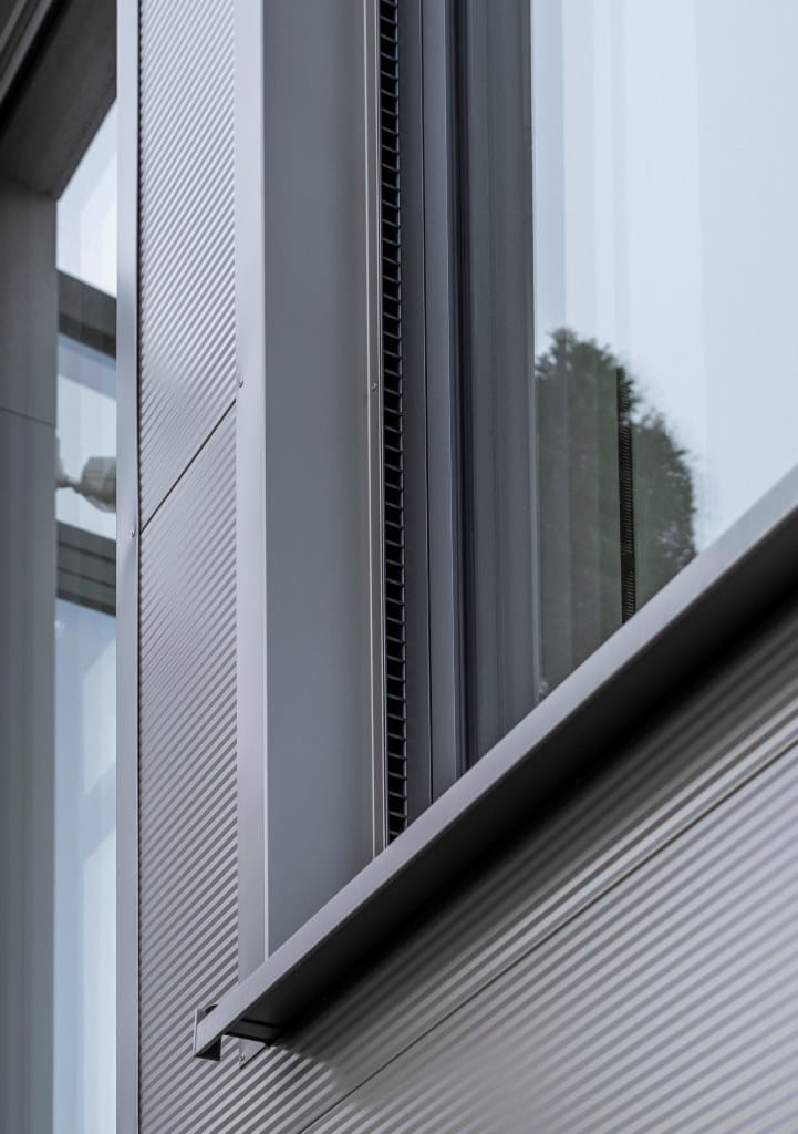 ENDURA® TWIST Ventilation system for aluminum windows By RENSON
