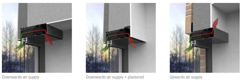 ENDURA® TWIST Ventilation system for aluminum windows By RENSON