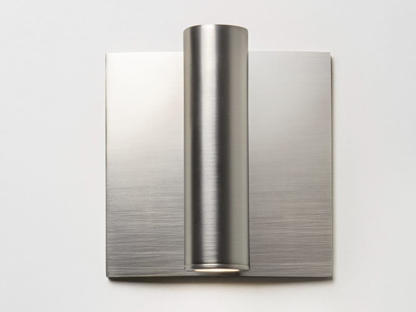 ENNA SQUARE SWITCHED Adjustable aluminium wall lamp By Astro Lighting