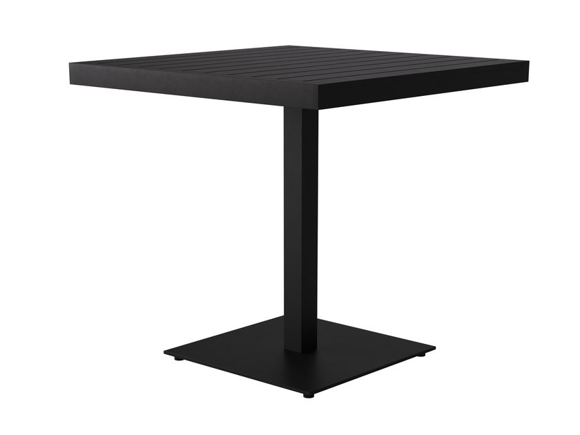 EOS Square powder coated aluminium table By Case | design Matthew Hilton