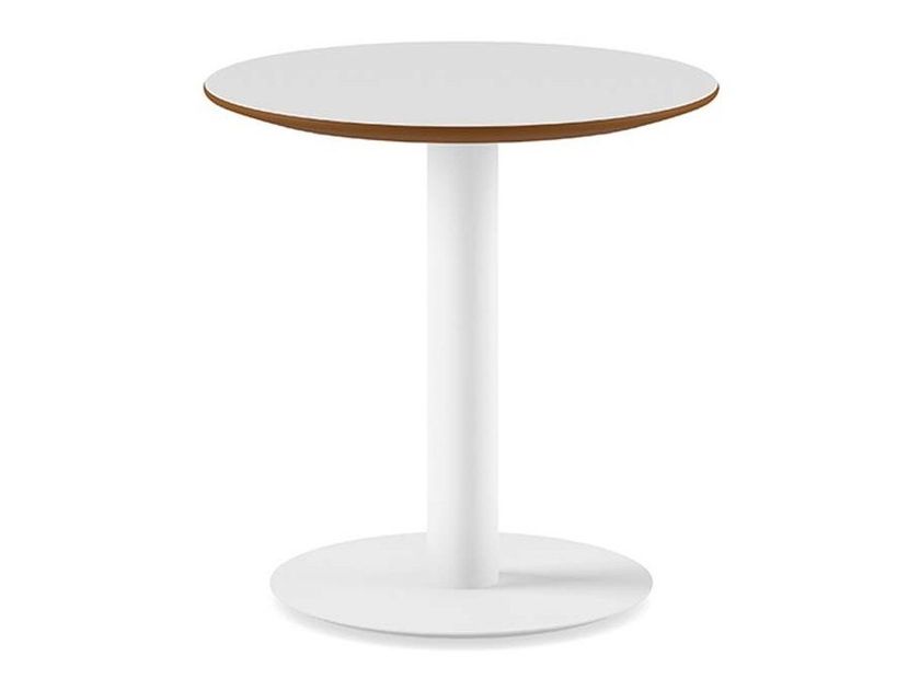 EPILOGUE Round laminate coffee table By Ersa