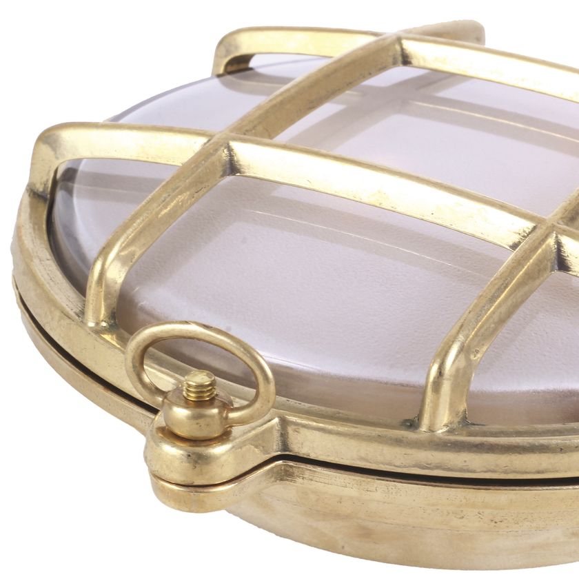 ERGO MARINE ROUND SMALL BULKHEAD Lampe de plafond By Mullan Lighting
