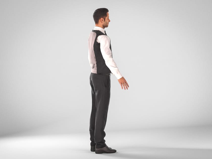 Fotorealistische 3D Menschen ERIC RIGGED 001 By Renderpeople