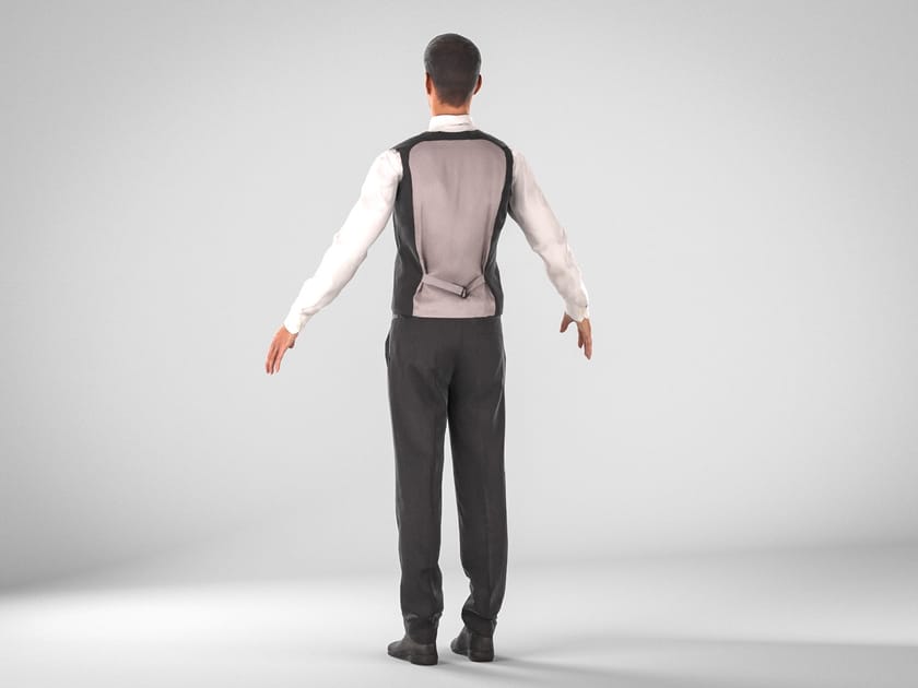 Fotorealistische 3D Menschen ERIC RIGGED 001 By Renderpeople