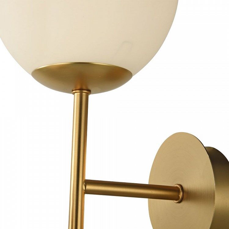 ERICH Glass wall lamp with fixed arm By MAYTONI