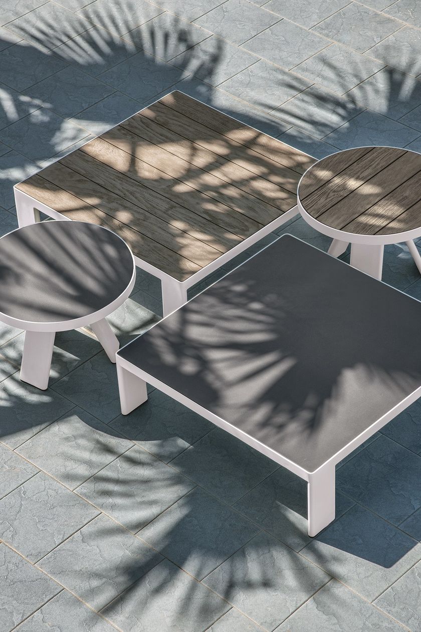 ESEDRA | Round coffee table By Ethimo design Luca Nichetto