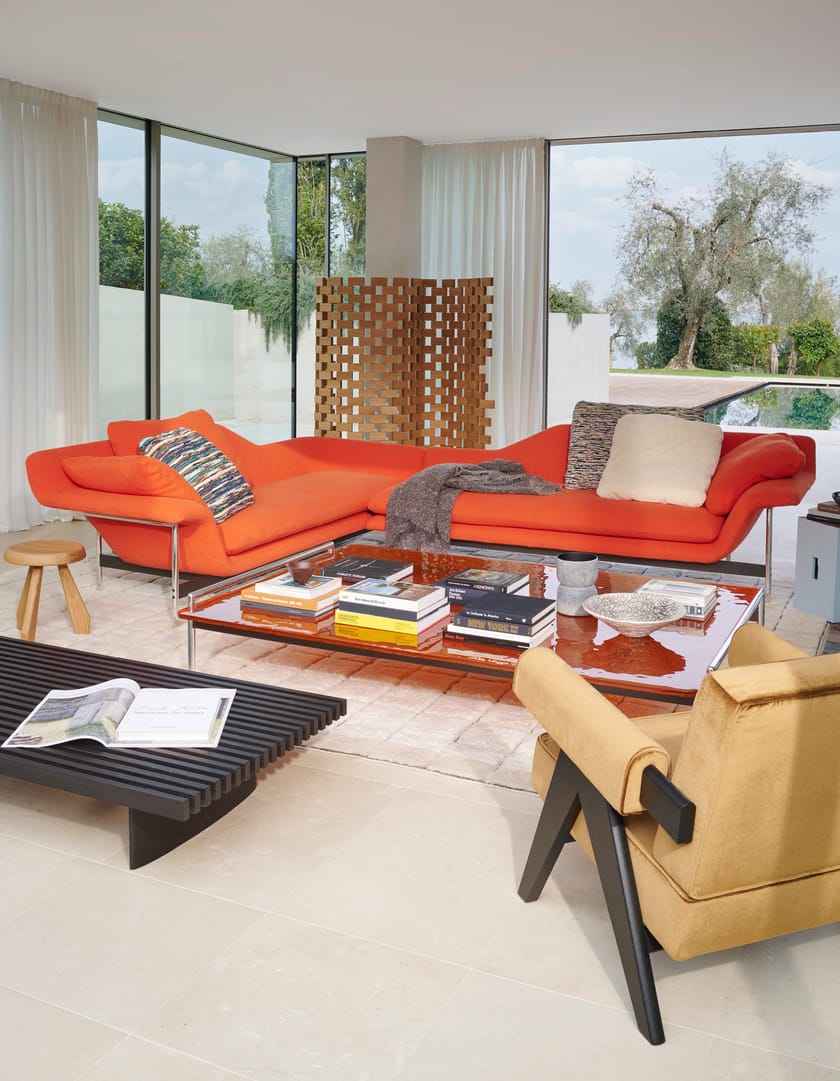 ESOSOFT | Corner sofa By Cassina design Antonio Citterio