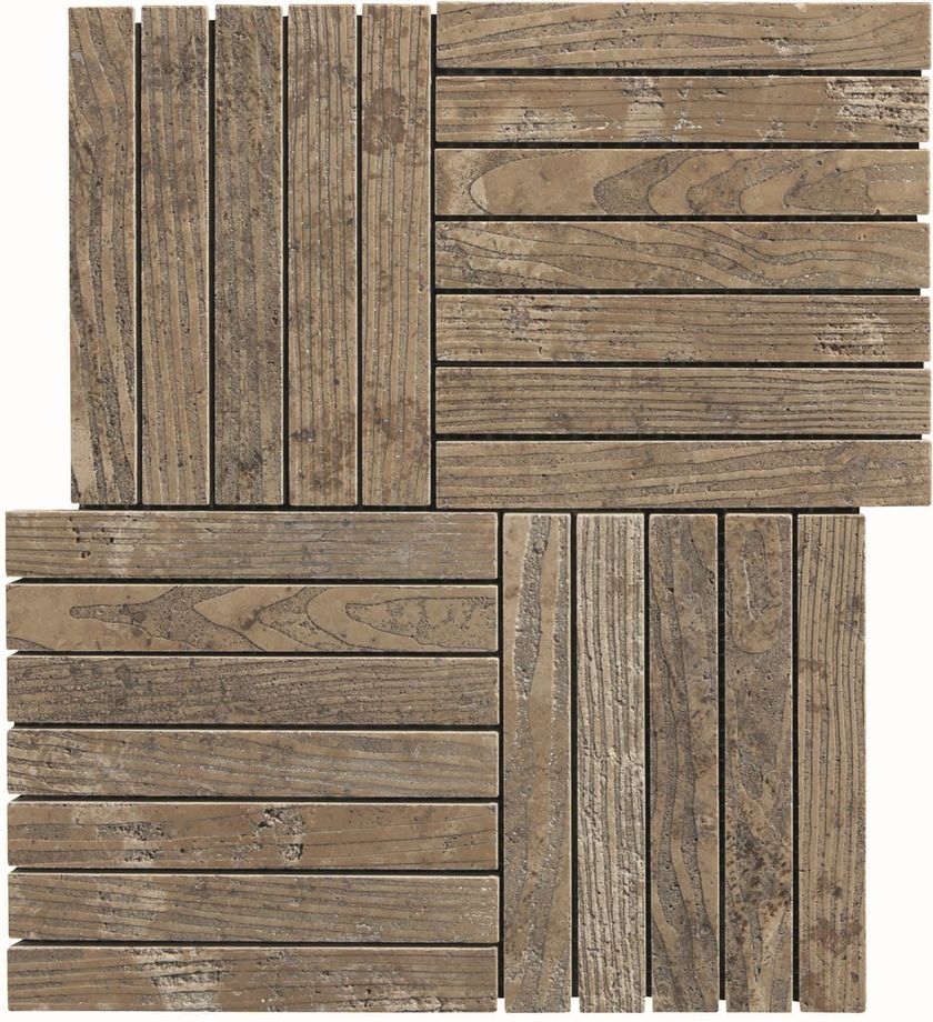 Pavimento in marmo effetto legno per interni ed esterni ESSENCE ...