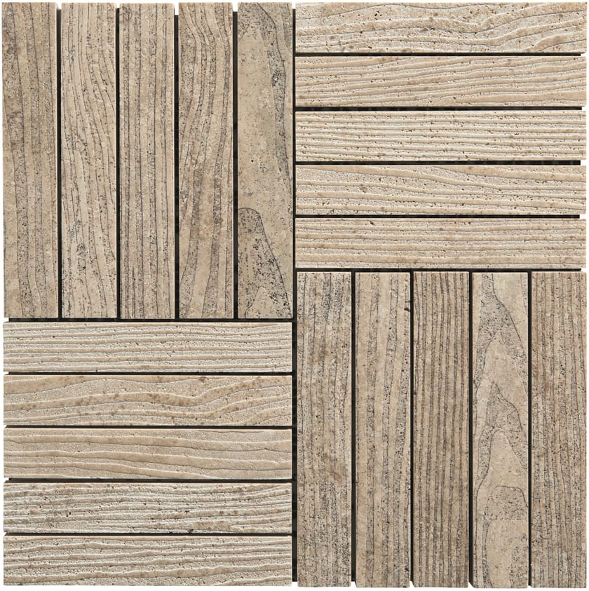 Pavimento in marmo effetto legno per interni ed esterni ESSENCE ...