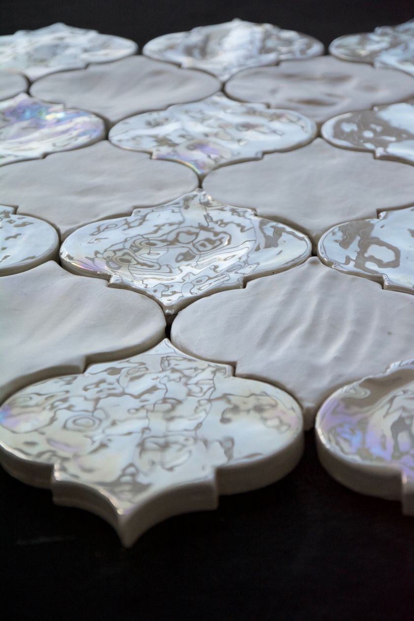 Indoor wall tiles ESTROLAB CURVY By Cotto Etrusco design Simone Giottoli