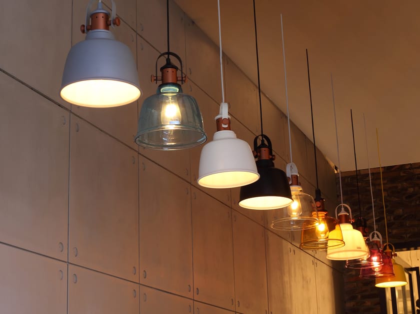 ETEL | Lampada a sospensione in vetro By MUMOON design Philip Ding