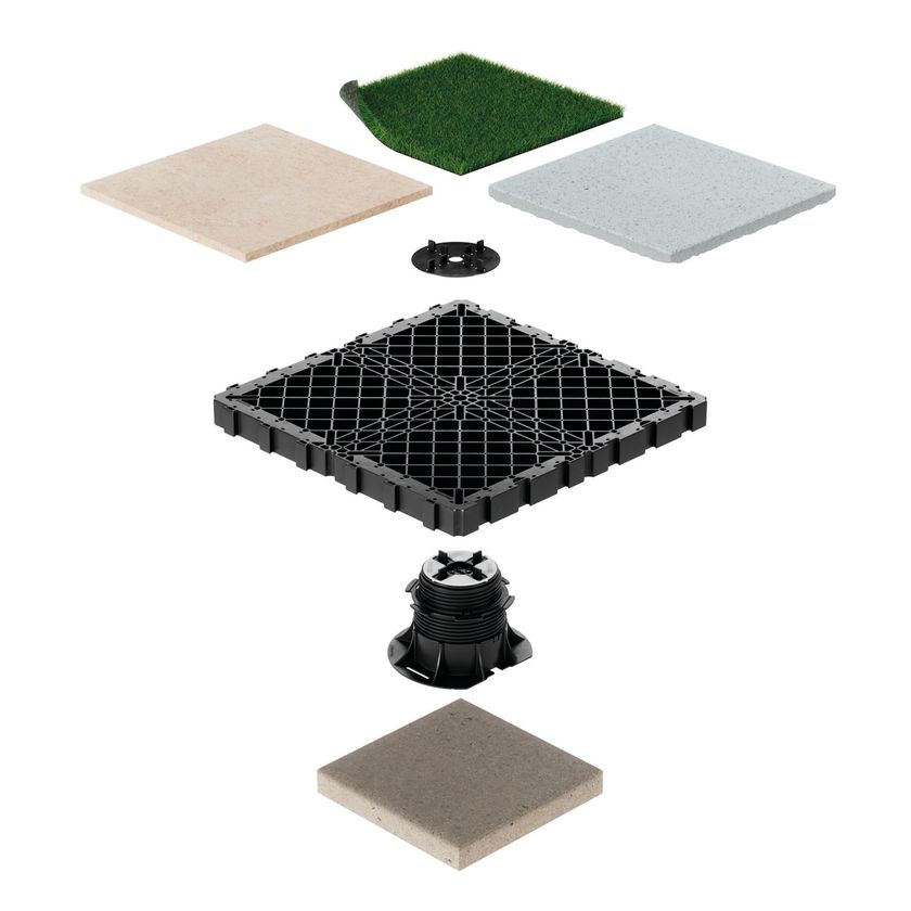 Safety grid Outdoor raised flooring By ETERNO IVICA
